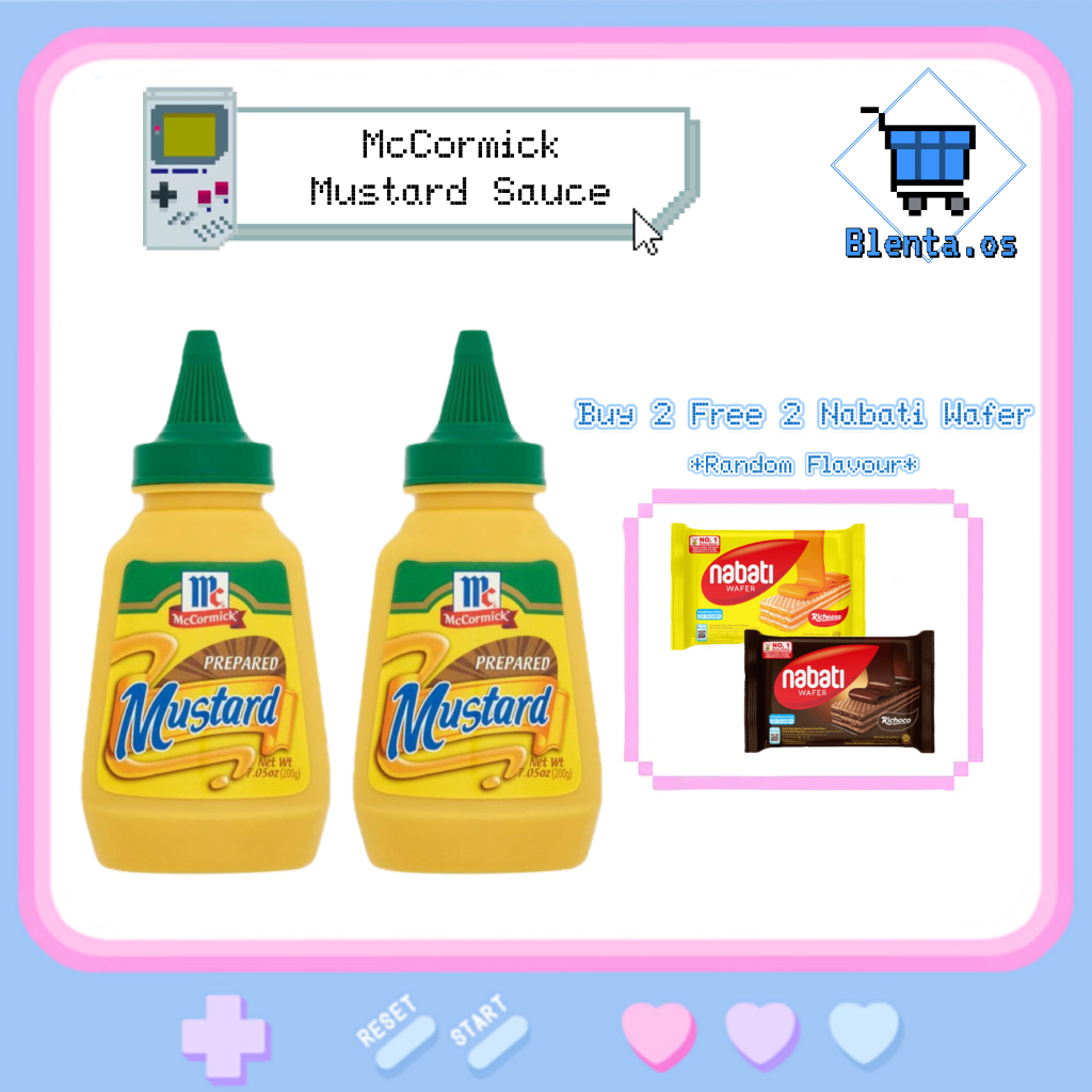 McCormick Prepared Mustard Sauce 200g🔥SG READY STOCK🔥 | Shopee Singapore