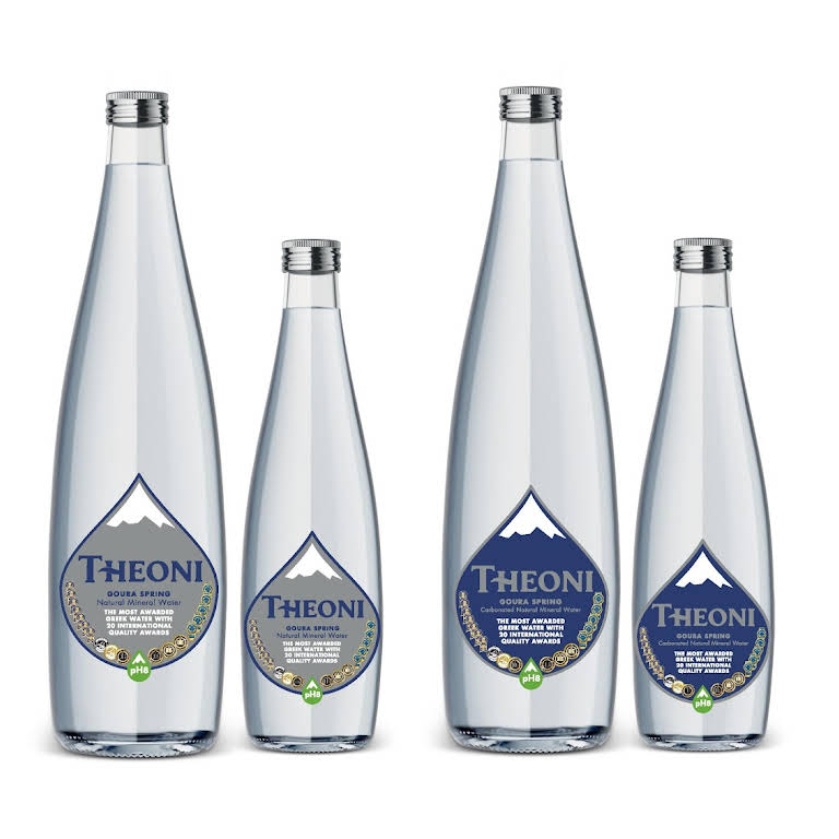 Theoni Greece Natural Mineral Spring Sparkling Water Still Water ...