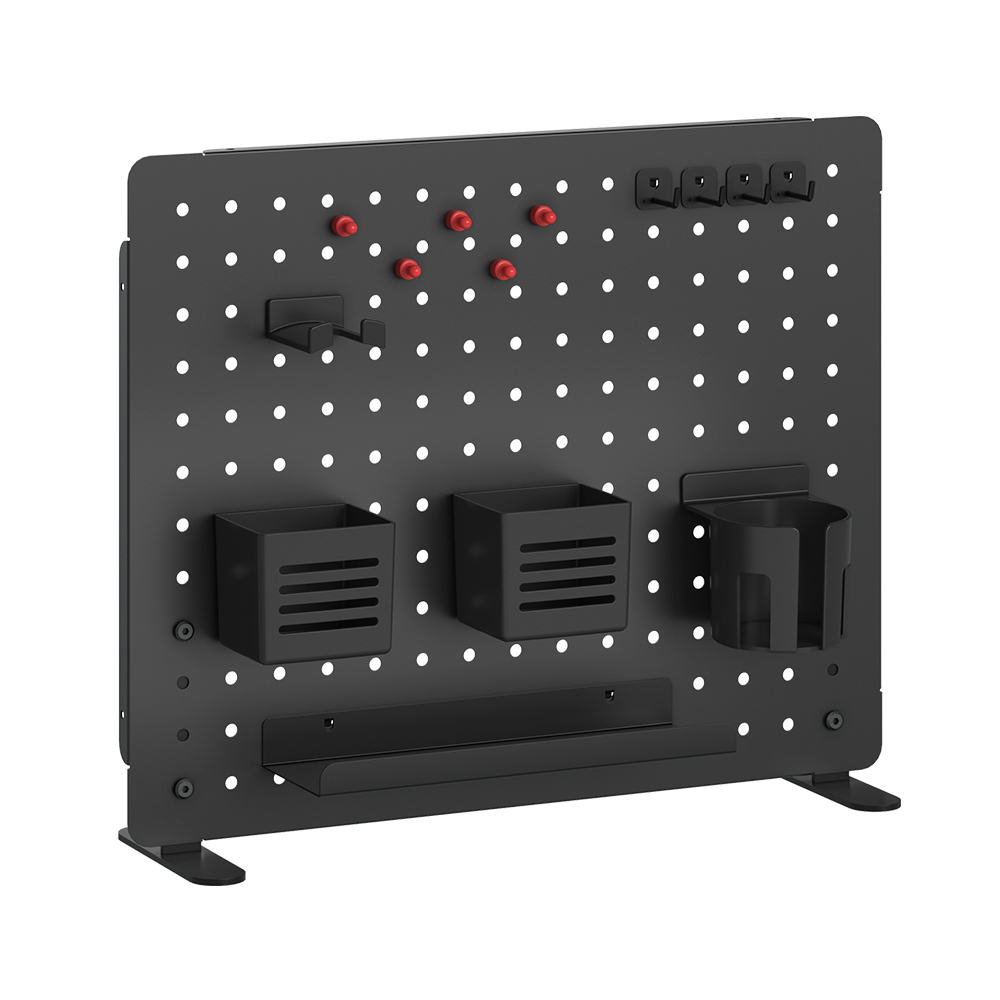 ULTi Magboard Desk Organizer, Free-Standing Pegboard | No Drill | Home ...
