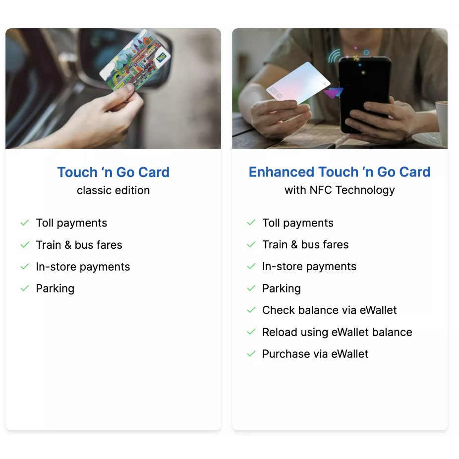 SG SELLER💕Enhanced Touch N Go NFC Toll Card (Self Top Up at Touch N Go ...