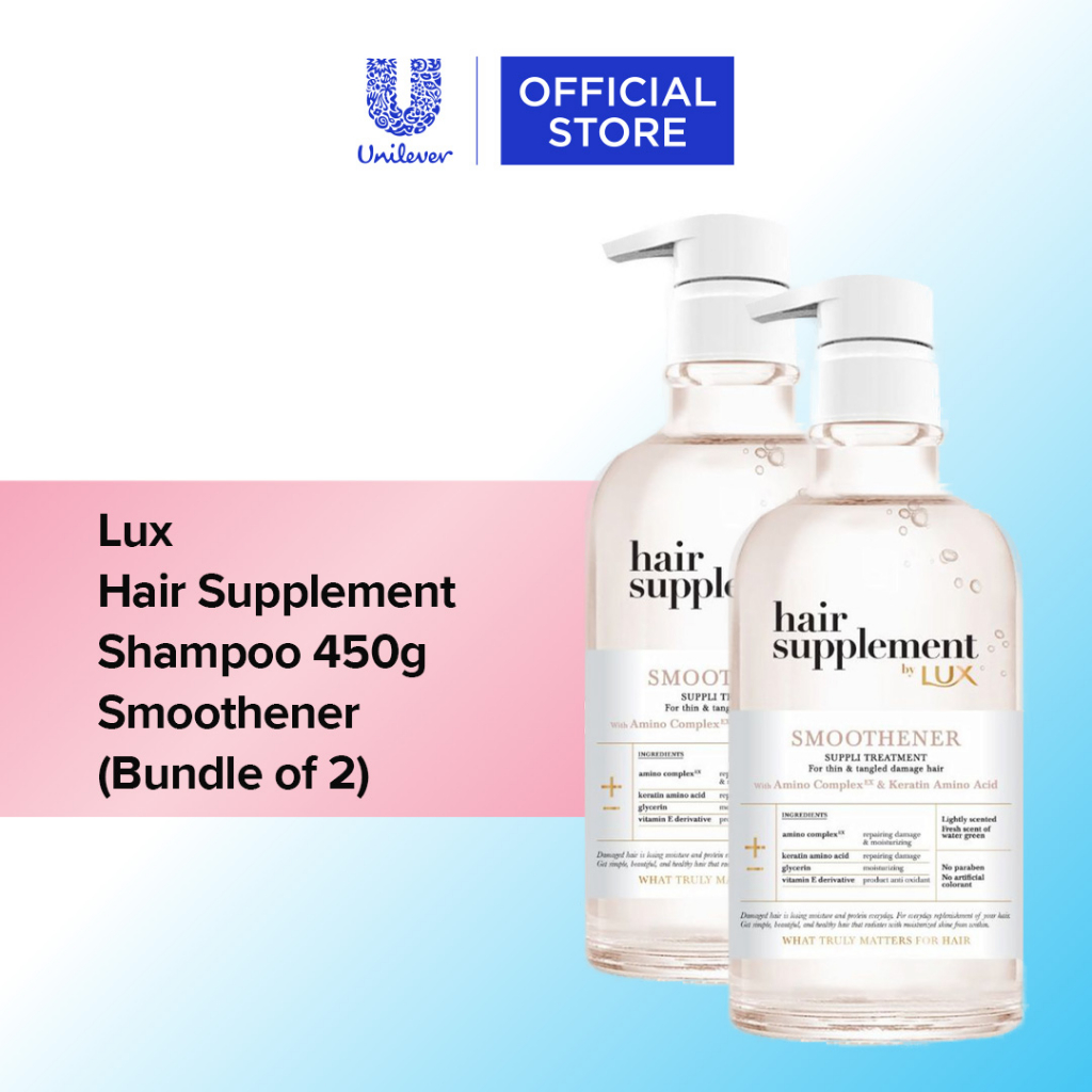 [Bundle of 2] Lux Hair Supplement Shampoo 450g | Shopee Singapore