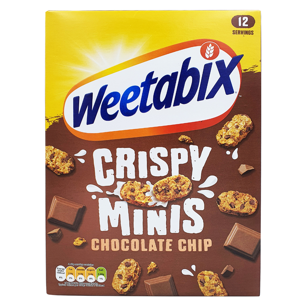 Weetabix Crispy Minis Chocolate Chip Cereal 500g [AMBIENT] | Shopee ...
