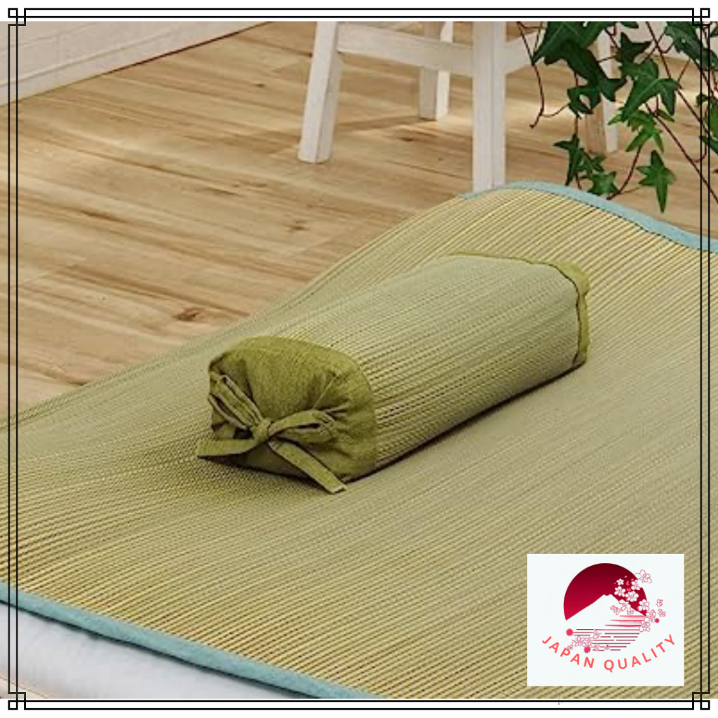 【Direct from Japan】 IKEHIKO Tatami Square pillow soft rush grass pillow ...
