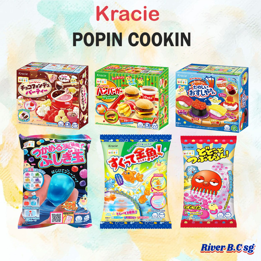 Kracie Food Popin Cookin Edible DIY Candies/ Educational Toy | Shopee ...