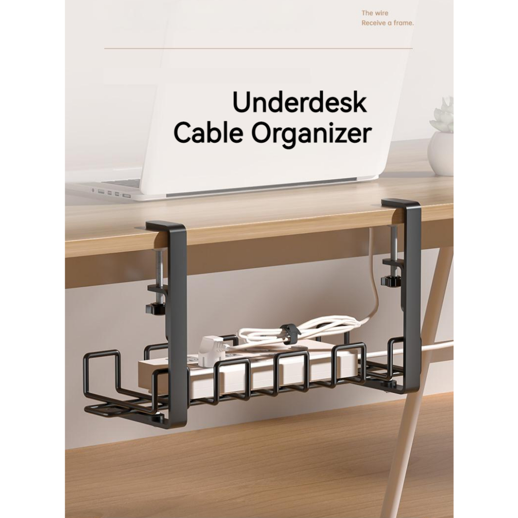 Under Desk Cable Organizer ,Under The Table Wire Management Rack ,36/40 ...