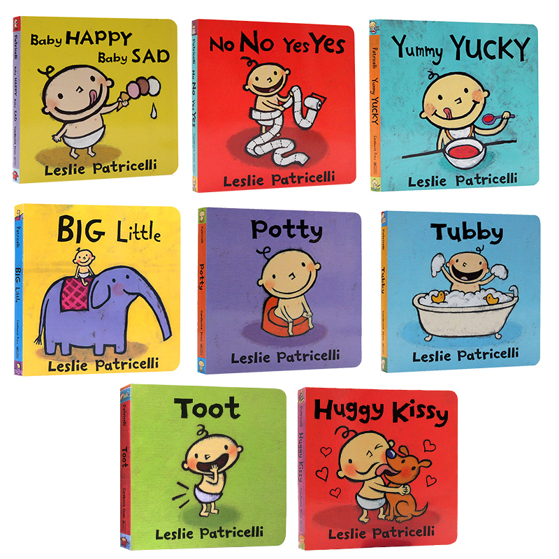 Leslie Patricelli Tubby / Toot / Huggy Kissy / Potty / No No Yes Yes ...
