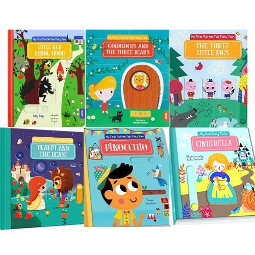 My First Pull The Tab Fairy Tales: Three Little Pigs/Red Riding Hood ...