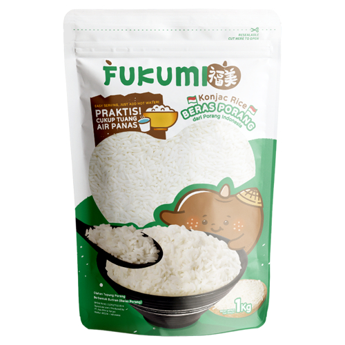 Fukumi Instant Rice 1kg Konjac Rice | Shopee Singapore