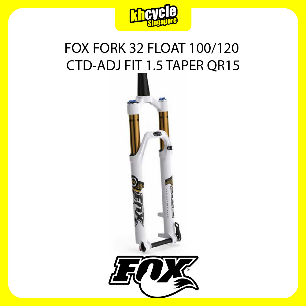 FOX Fork 32 Float 100/120 CTD-ADJ FIT 1.5 Taper QR15 26 inch | Shopee ...