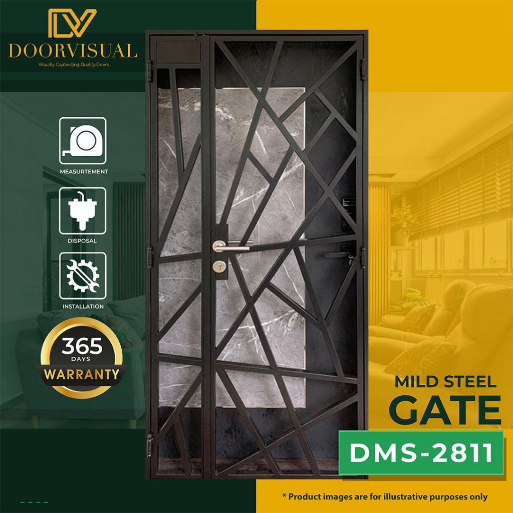Mild Steel Gate DMS-2811 | Shopee Singapore