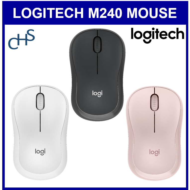 [ORIGINAL] Logitech M240 Wireless Mouse Silent Touch works with iOS ...