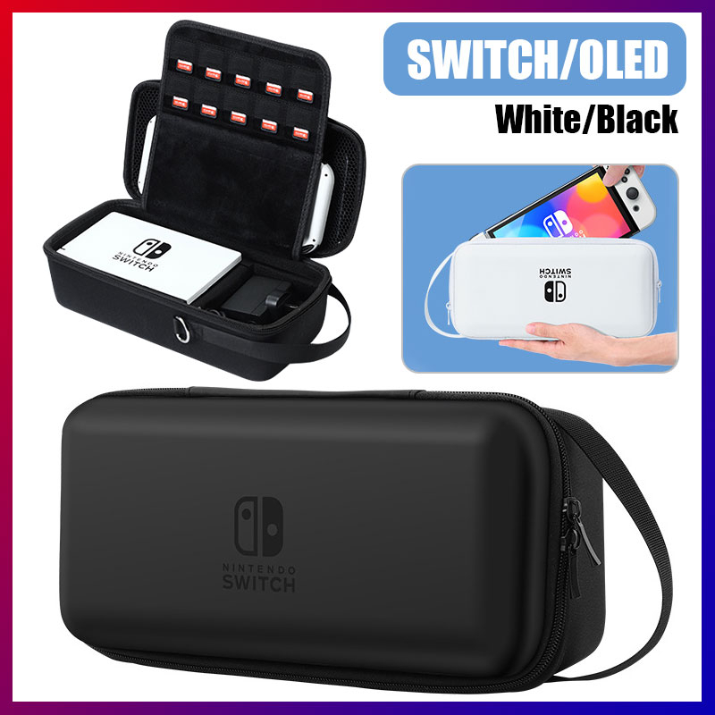 ⭐[Sg Seller] Switch OLED Storage Bag Portable Protective Case Large ...