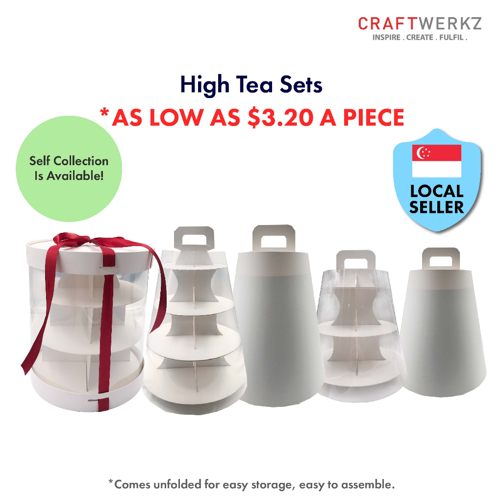 High Tea Sets [PP/ Paper Sleeve/ Gift Set] (SG READY STOCK) | Shopee ...