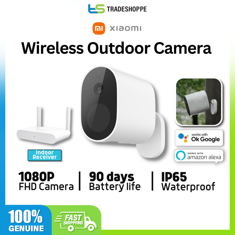 Xiaomi Mi Wireless Outdoor Security Camera 1080P Waterproof CCTV Built ...