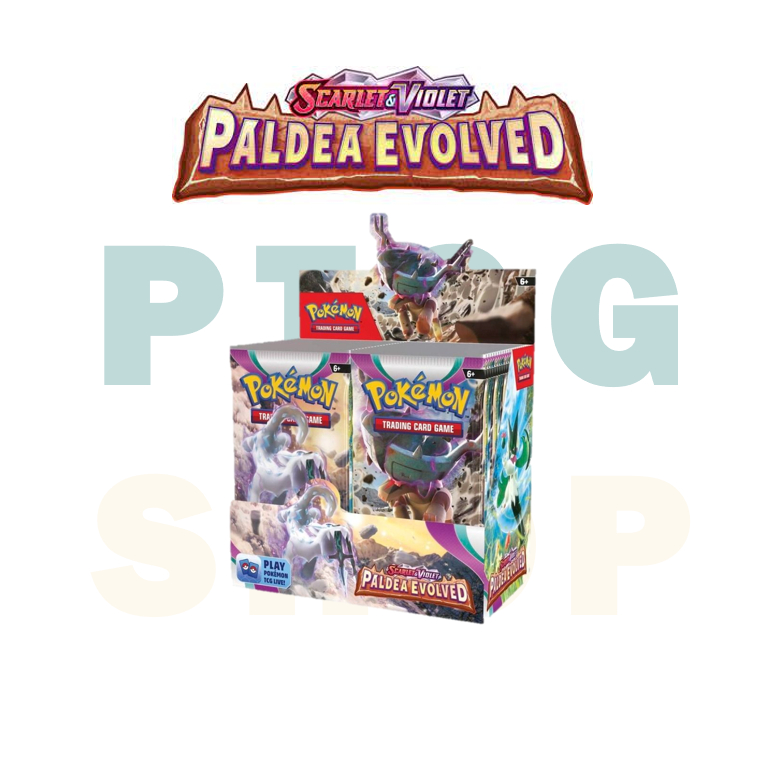 Paldea Evolved Booster Box (SV2) - Pokemon TCG Cards box packs | Shopee ...