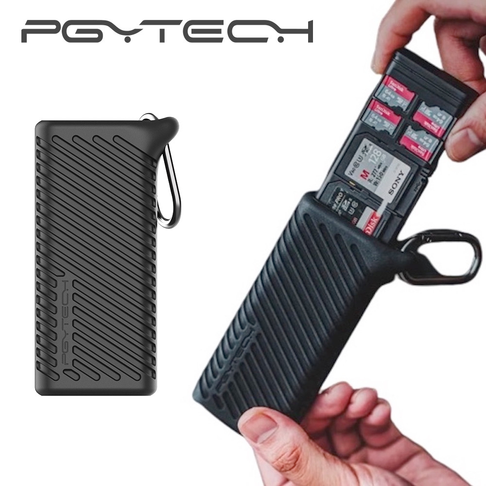 PGYTECH CreateMate Memory Card Reader Storage Case High Speed USB 3.1 ...