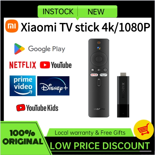 Instock--Xiaomi Mi TV Stick 4K/ xiaomi tv stick 1080p HDR Android TV ...