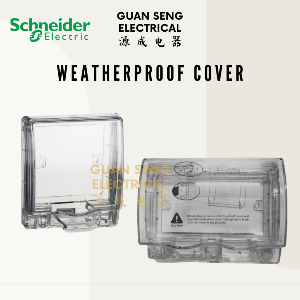 [SG Seller] Schneider Electric Weatherproof Socket Cover Switch Cover ...