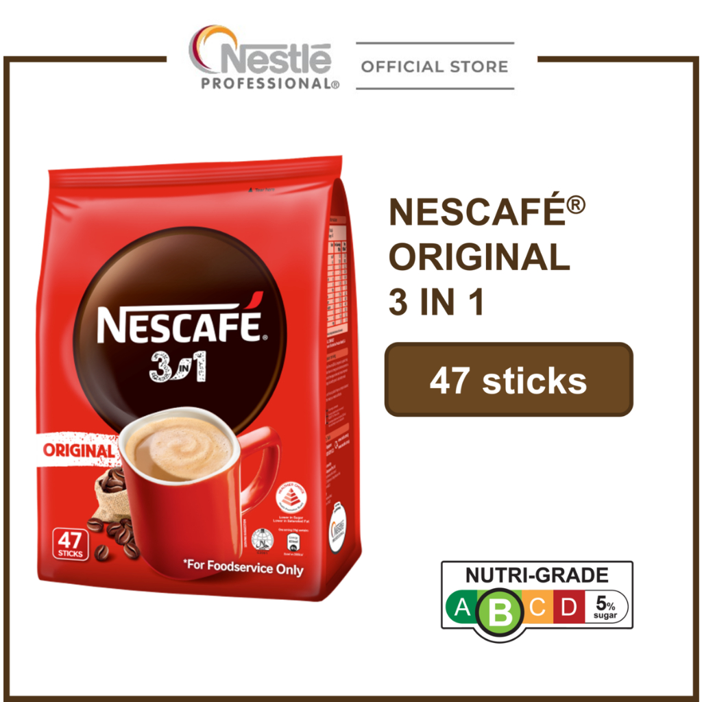 NESCAFE 3-in-1 Original - 16.5g x 47sticks | Shopee Singapore
