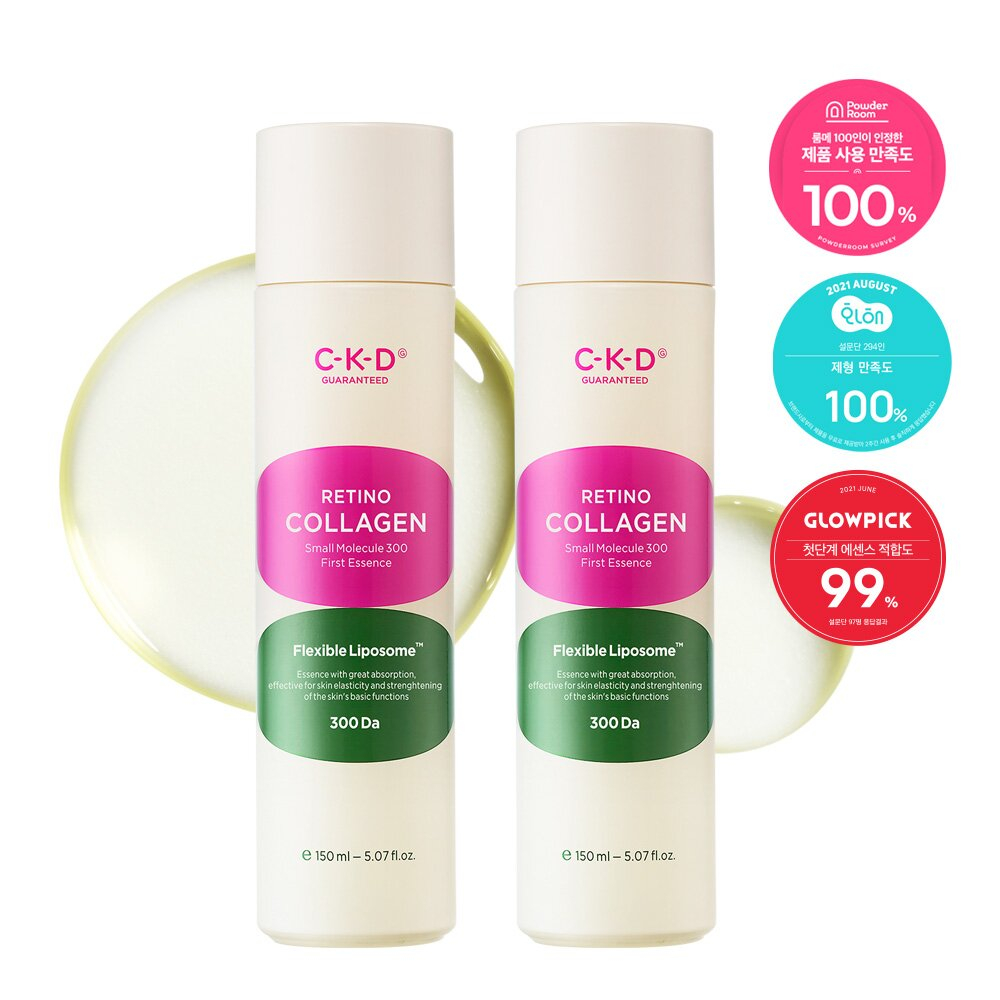 【CKD】 Retino Collagen Small Molecule 300 First Essence 150ML +150ML ...