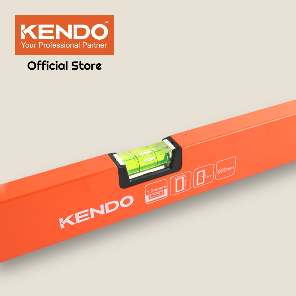 KENDO ALUMINIUM LEVEL TOOL For Measuring and Levelling, Box Type, 35351 ...