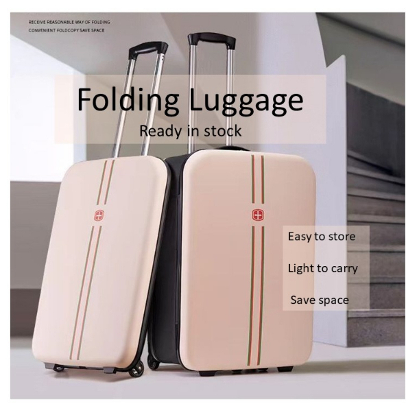 Travel Luggage Foldable Luggage Multifunctional Swivel Wheel Trolley ...