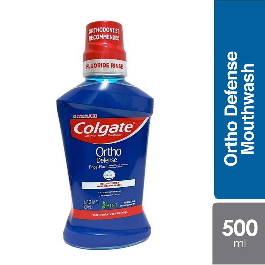 Colgate Phos-Flur Anti-Cavity Fluoride Rinse Mint Flavour | Shopee ...
