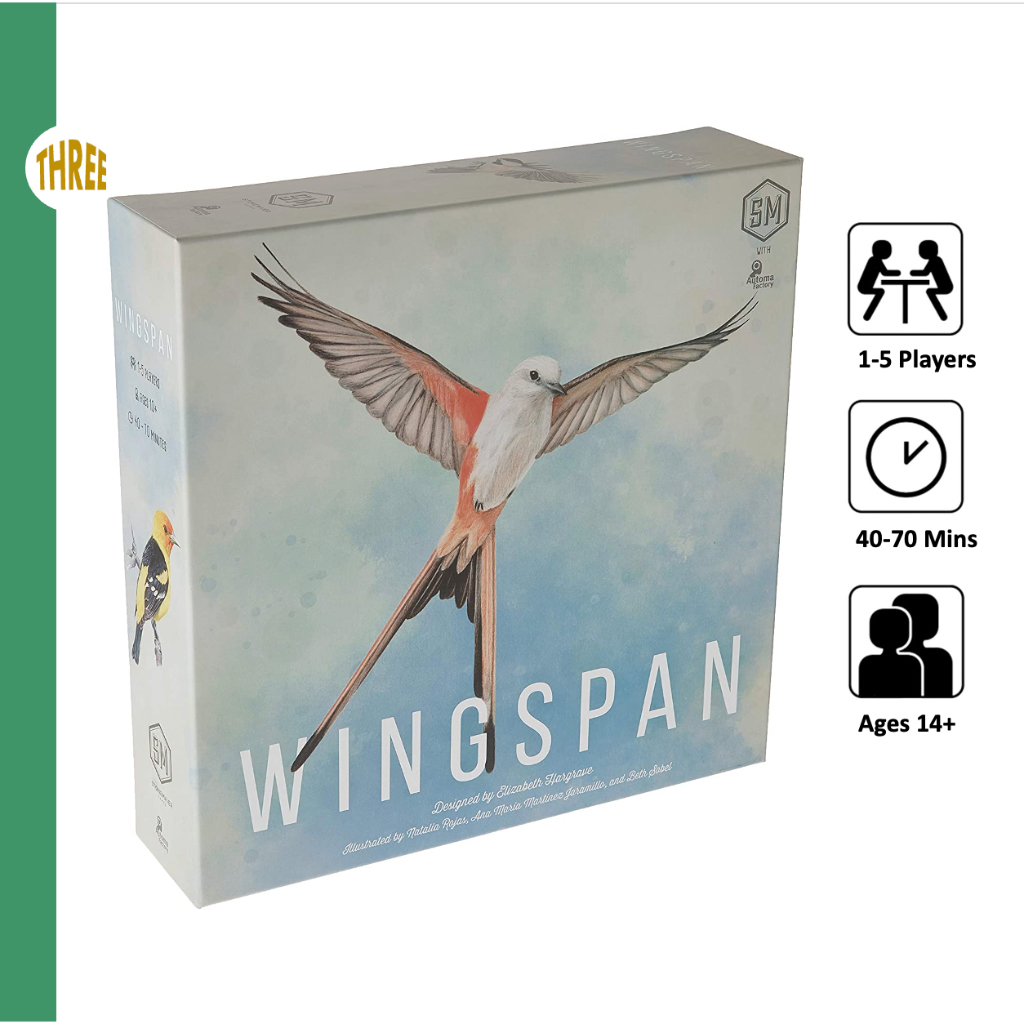 [Local Store]Wingspan Board Game - A Bird Collection Board Game Card ...