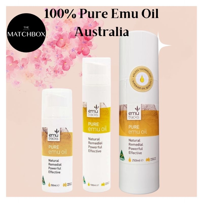 Emu Tracks Pure Emu Oil (100% Authentic from Australia) Suitable for ...