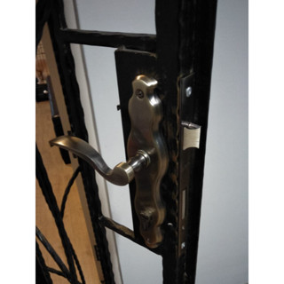 [LOCAL SG] High Security Lock HDB Iron Main Gate Entrance Door Handle ...