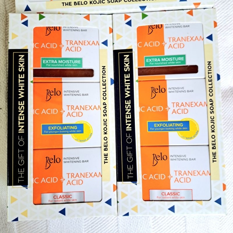 The Belo Kojic Soap Collection 3x65g | Shopee Singapore