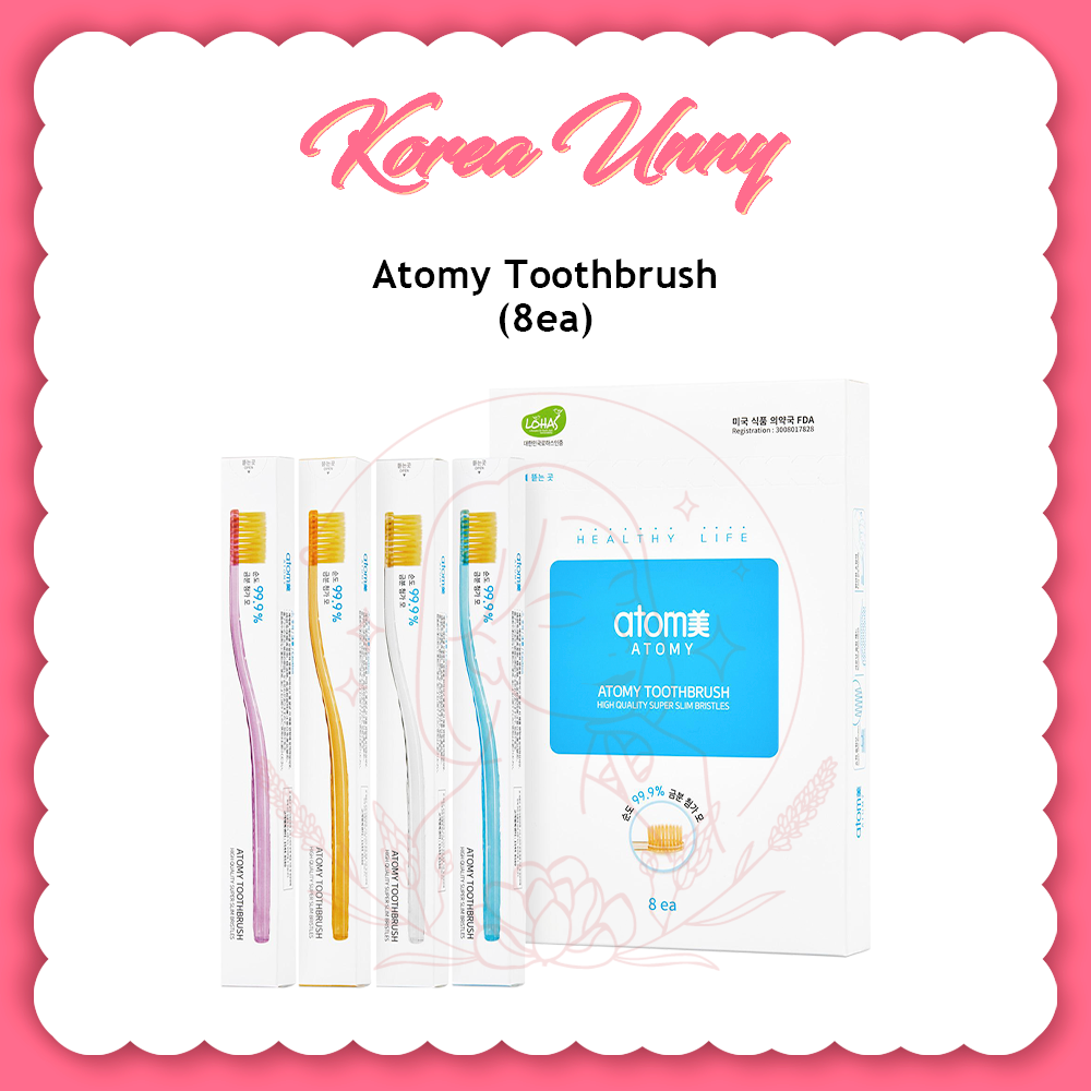 Atomy Toothbrush 8ea set from korea [LOWEST PRICE GUARANTEE] | Shopee ...