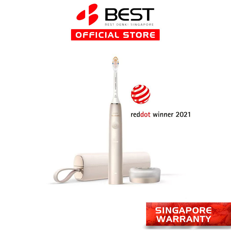 Philips Rechargeable Toothbrush Hx9992/21 (Champagne) | Shopee Singapore