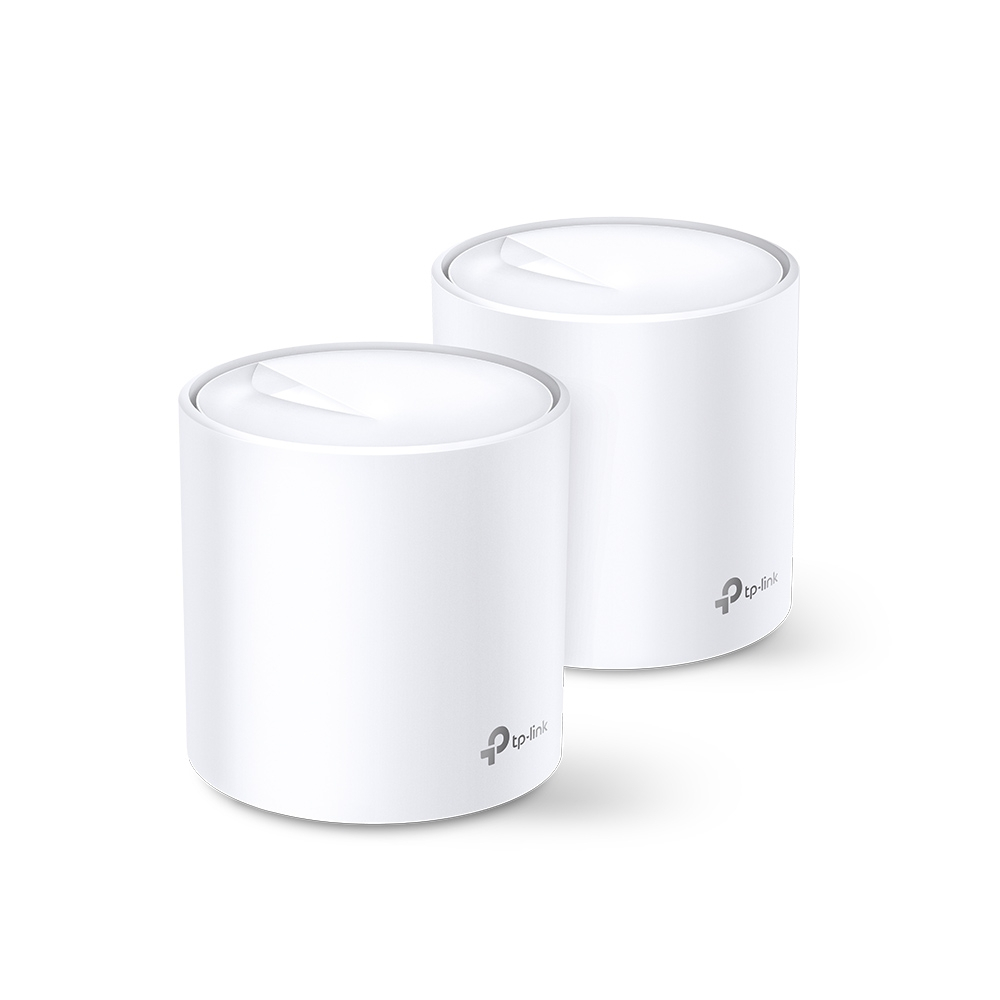 TP-LINK Deco X60 AX3000 Dual Band Gigabit WiFi 6 Mesh Router (2-pack ...