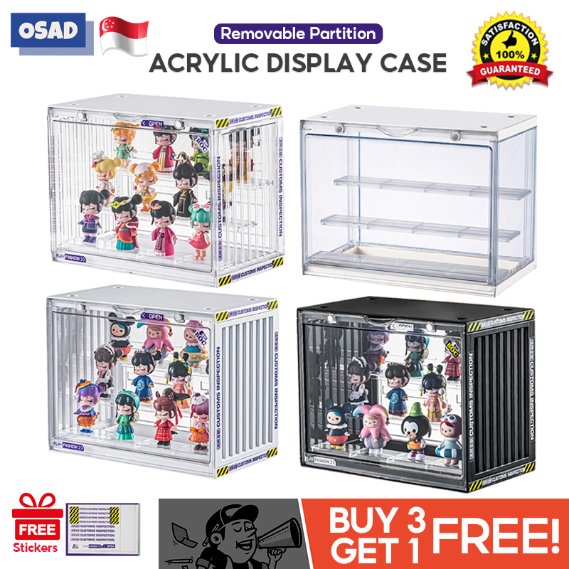(Buy 3 Get 1 Free) Popmart Blind Box Display Box Lego Figurine Display ...