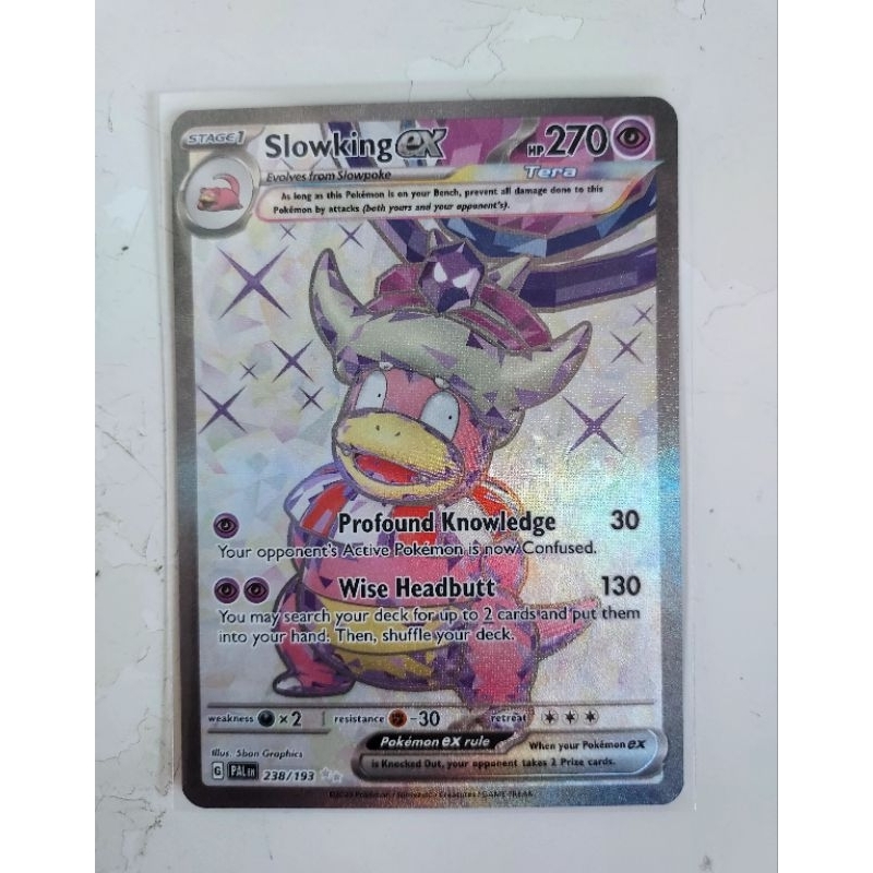 Pokemon slowking ex paldea evolved card | Shopee Singapore