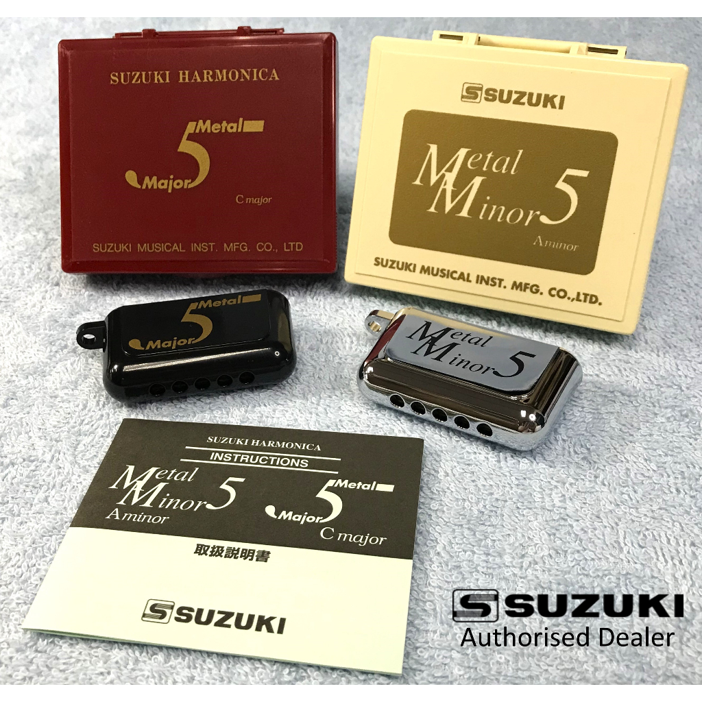 Mini Harmonica Suzuki 5 Hole. Made in Japan | Shopee Singapore