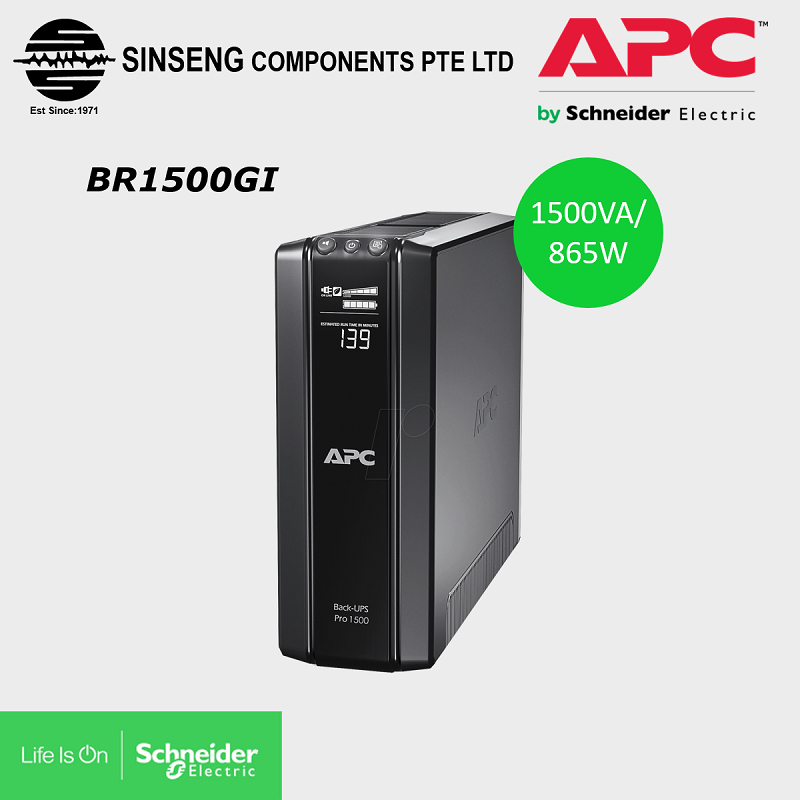 APC Power Saving Back-UPS Pro 1500, 230V [Order Model:BR1500GI ...