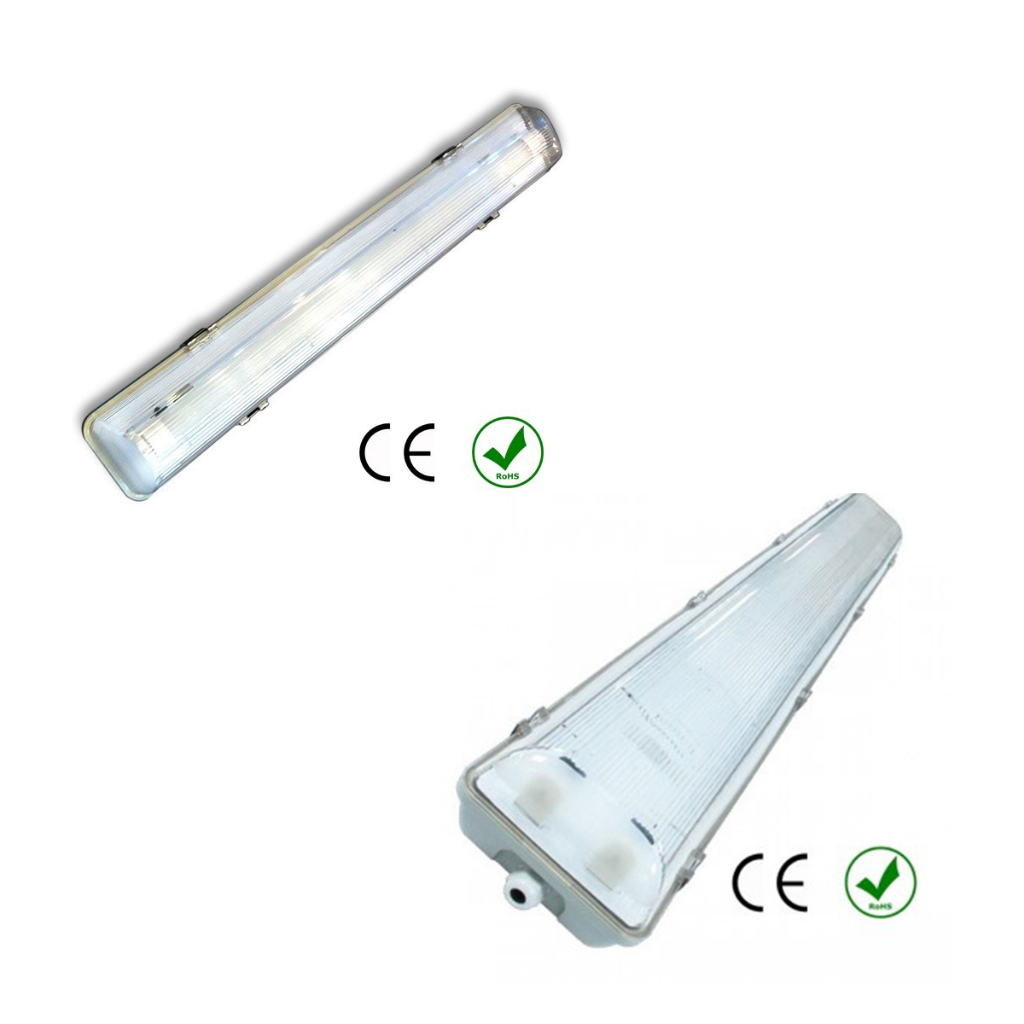 2fts/ 4fts Waterproof T8 Twin Batten Frame/ Waterproof T8 Twin Batten ...