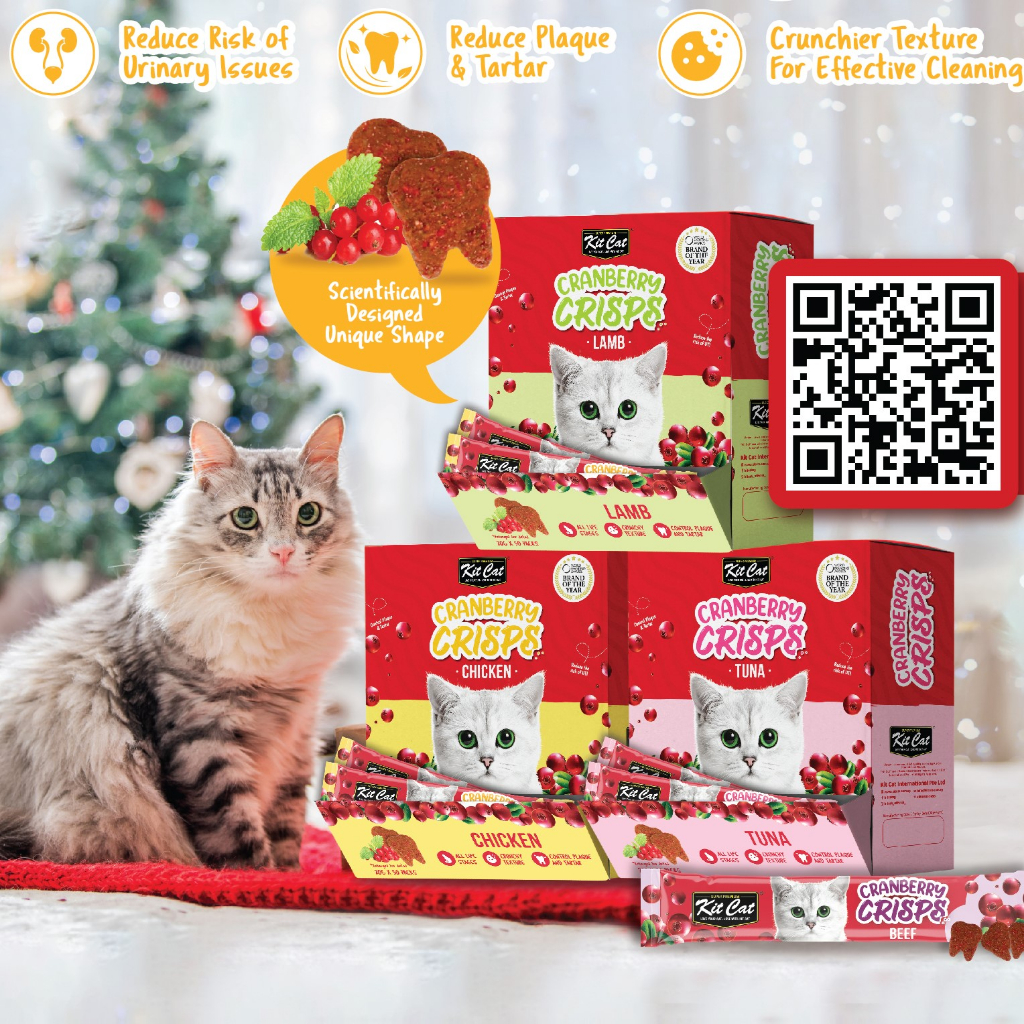 Kit Cat Cranberry Crisps⭐️15@$14.40 (4 Mixable Flavors) | Shopee Singapore