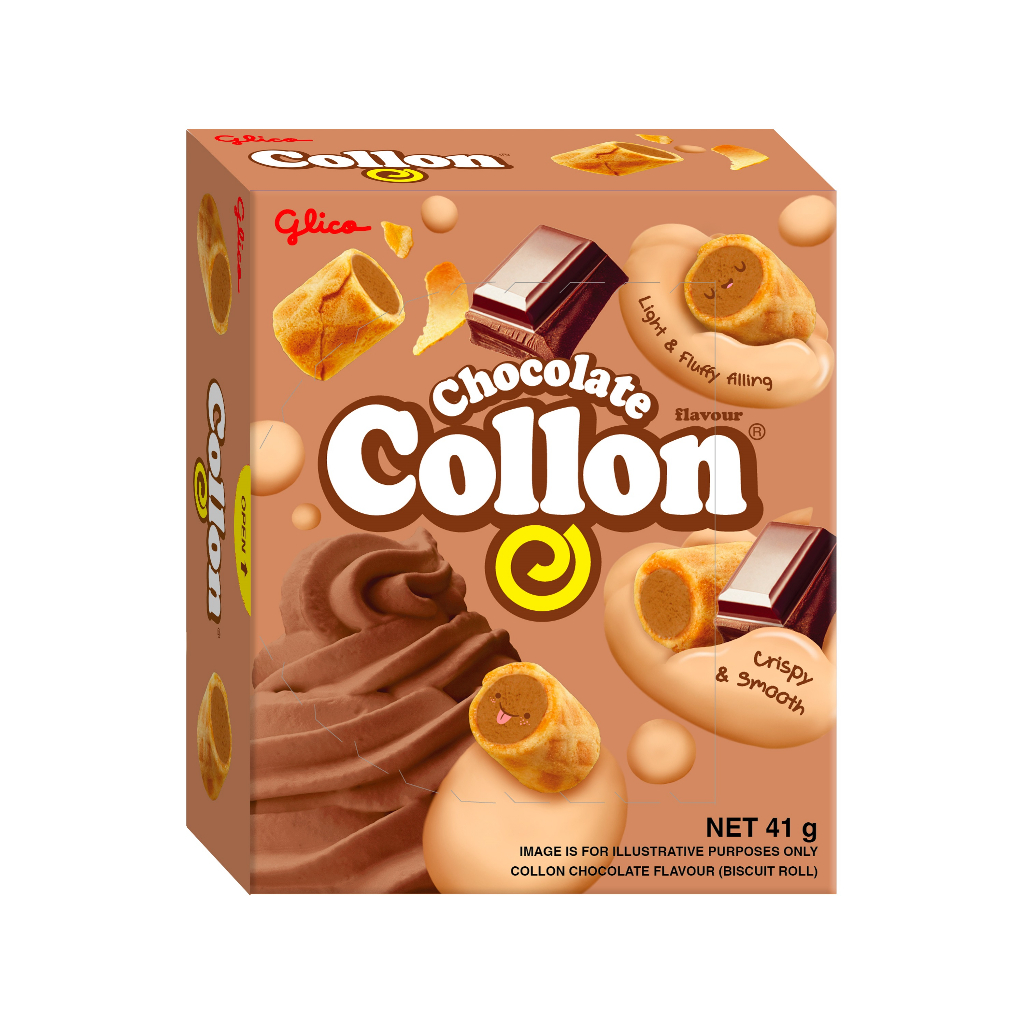 Glico Collon Chocolate (41g x 10pkts) | Shopee Singapore