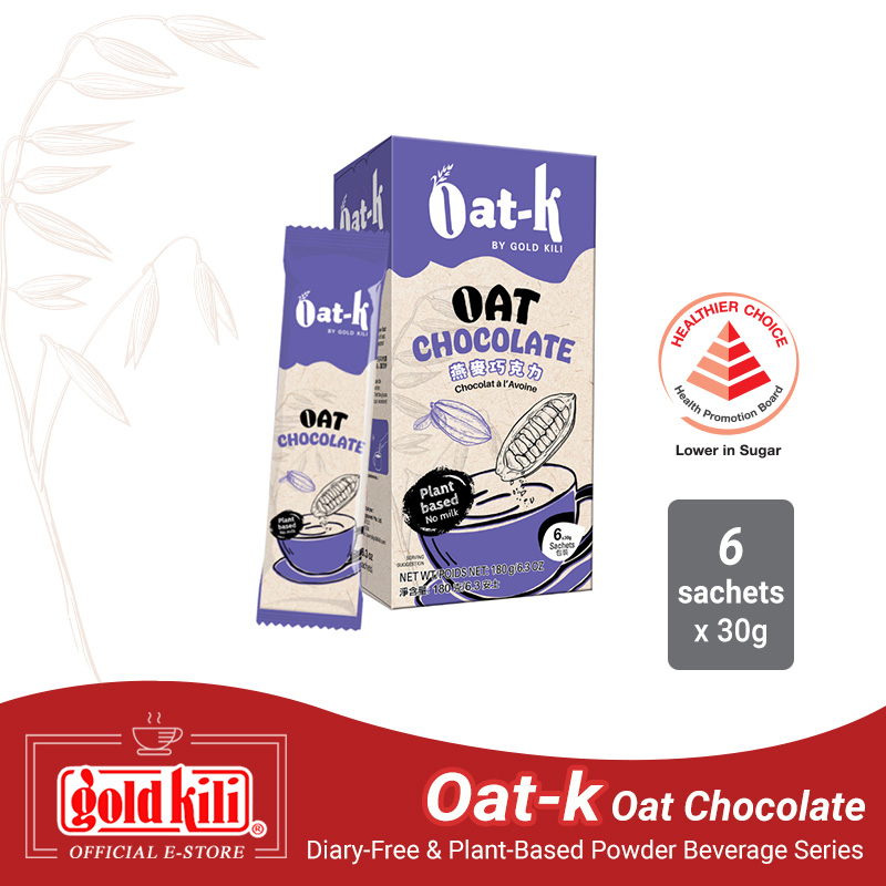 Gold Kili Oat-k Oat Chocolate (Dairy-free) Instant Oat | Shopee Singapore