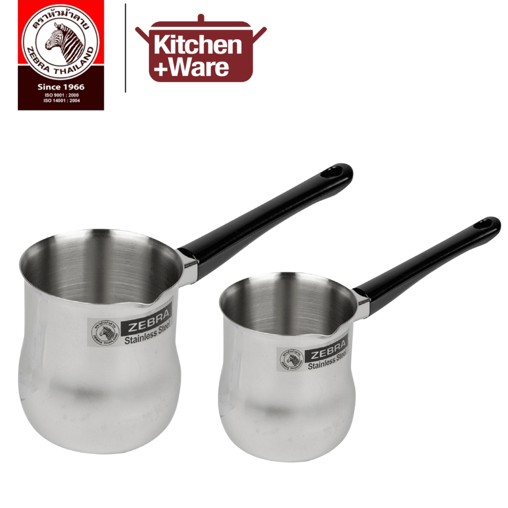 Zebra / Arabic Coffee Maker 9cm / 7.5cm Stainless Steel / Bakelite ...