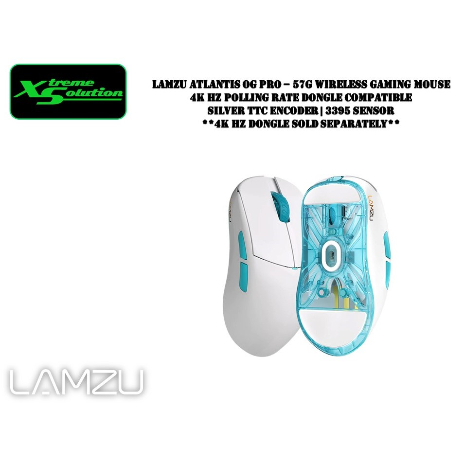 Lamzu Atlantis OG Pro - 57G Wireless Gaming Mouse | Shopee Singapore
