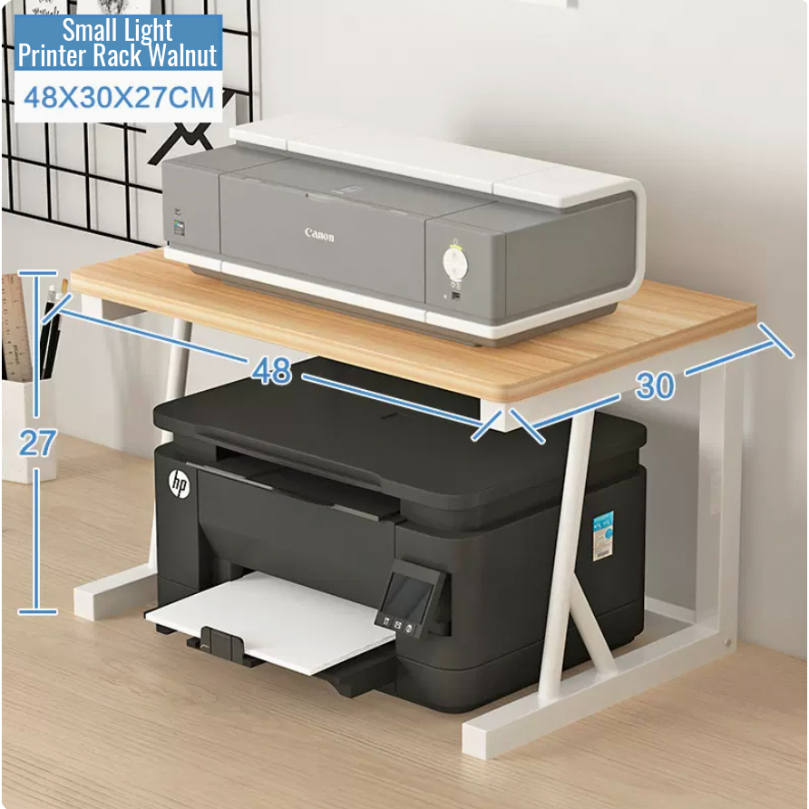 Ultimate Supply Printer Rack, Iron Rack With Double Layer Storage ...