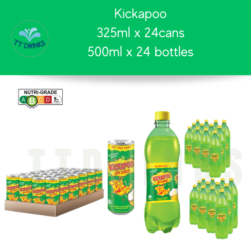 Kickapoo 325mlx24cans / 500mlx24bottles | Shopee Singapore