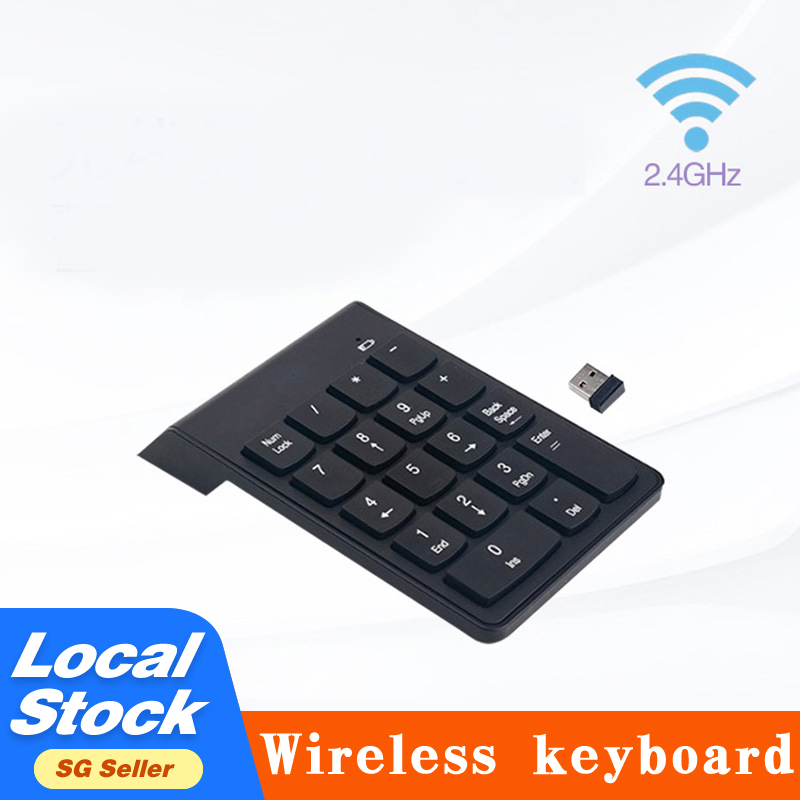 [local seller] wireless keyboard Numeric Keypad Mini Number Pad Numpad ...