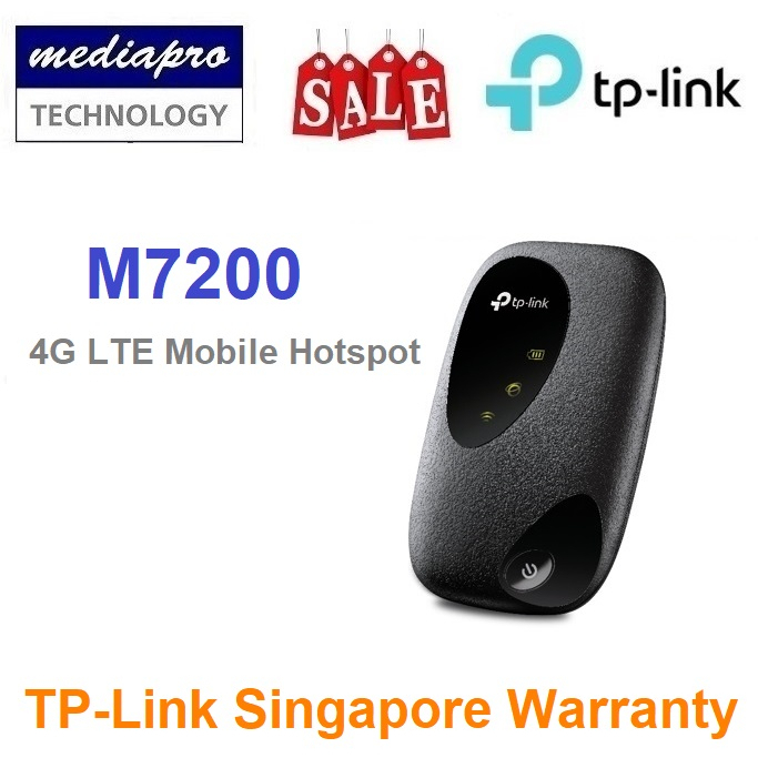 TP-Link M7200 4G LTE Mobile Wi-Fi HotSpot ( Mi-Fi ) - 3 Years TP-Link ...