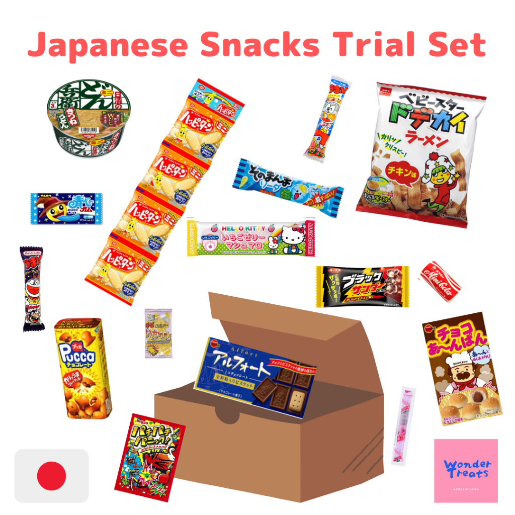 Japanese Snacks Trial Set【Direct from Japan】 | Shopee Singapore