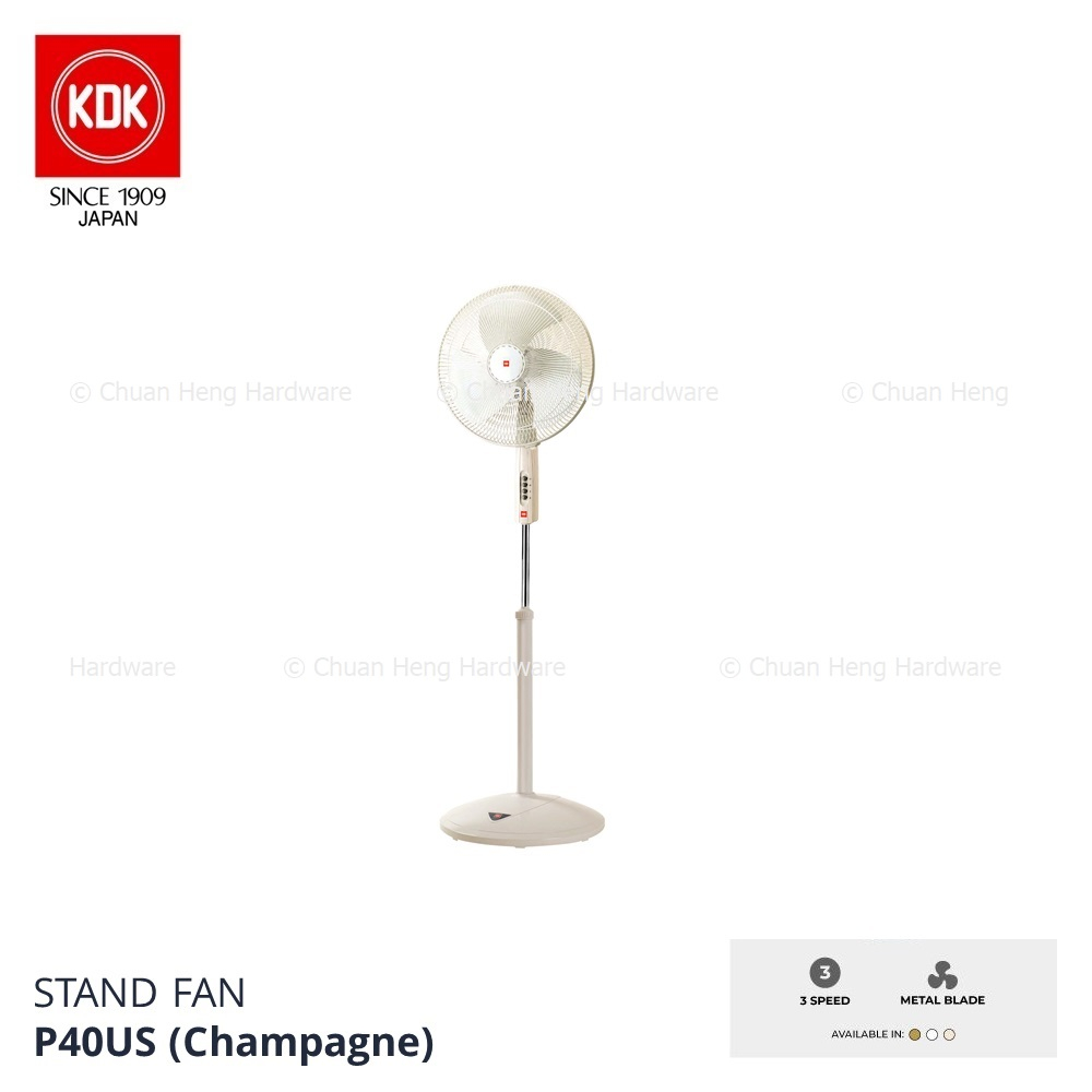 KDK P40US Stand Fan 40cm | Shopee Singapore
